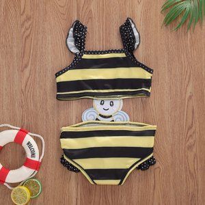 Swim | Bee Girls One Piece Swimsuit | Poshmark